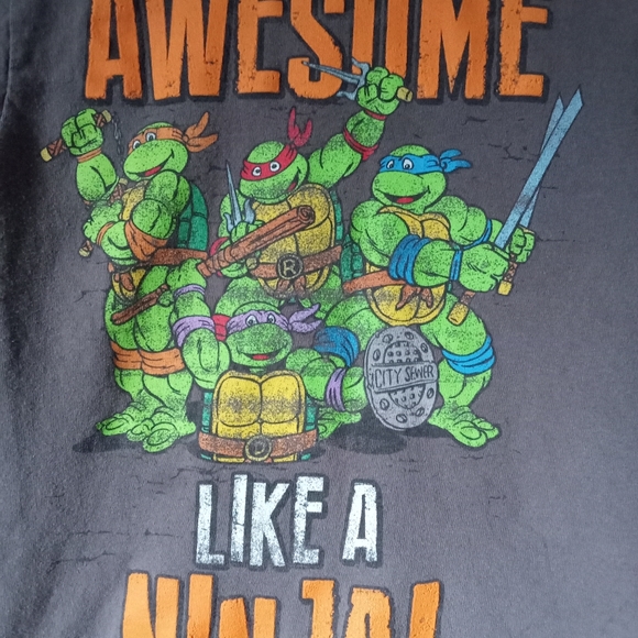 Teenage Mutant Ninja Turtles | Shirts & Tops | Vintage Tmnt Brown Short ...